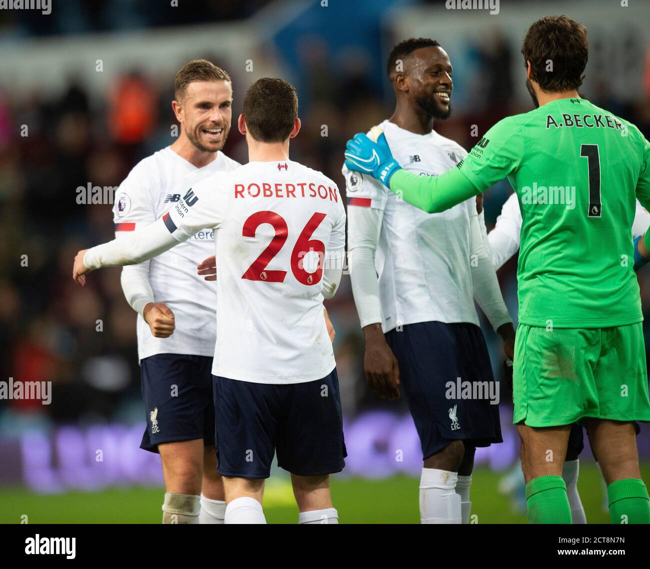 Liverpool celebrate victory hi-res stock photography and images - Alamy