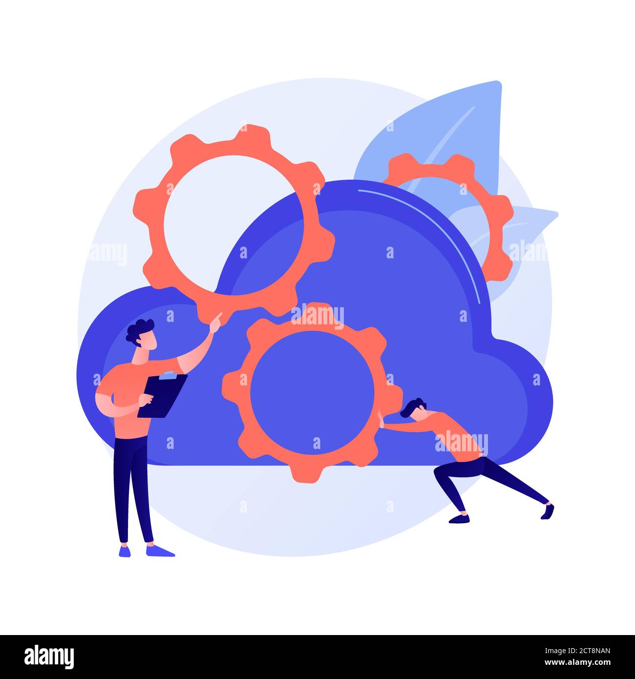 Cloud engineering abstract concept vector illustration Stock Vector ... Cloud engineering abstract concept vector illustration Stock Vector ...