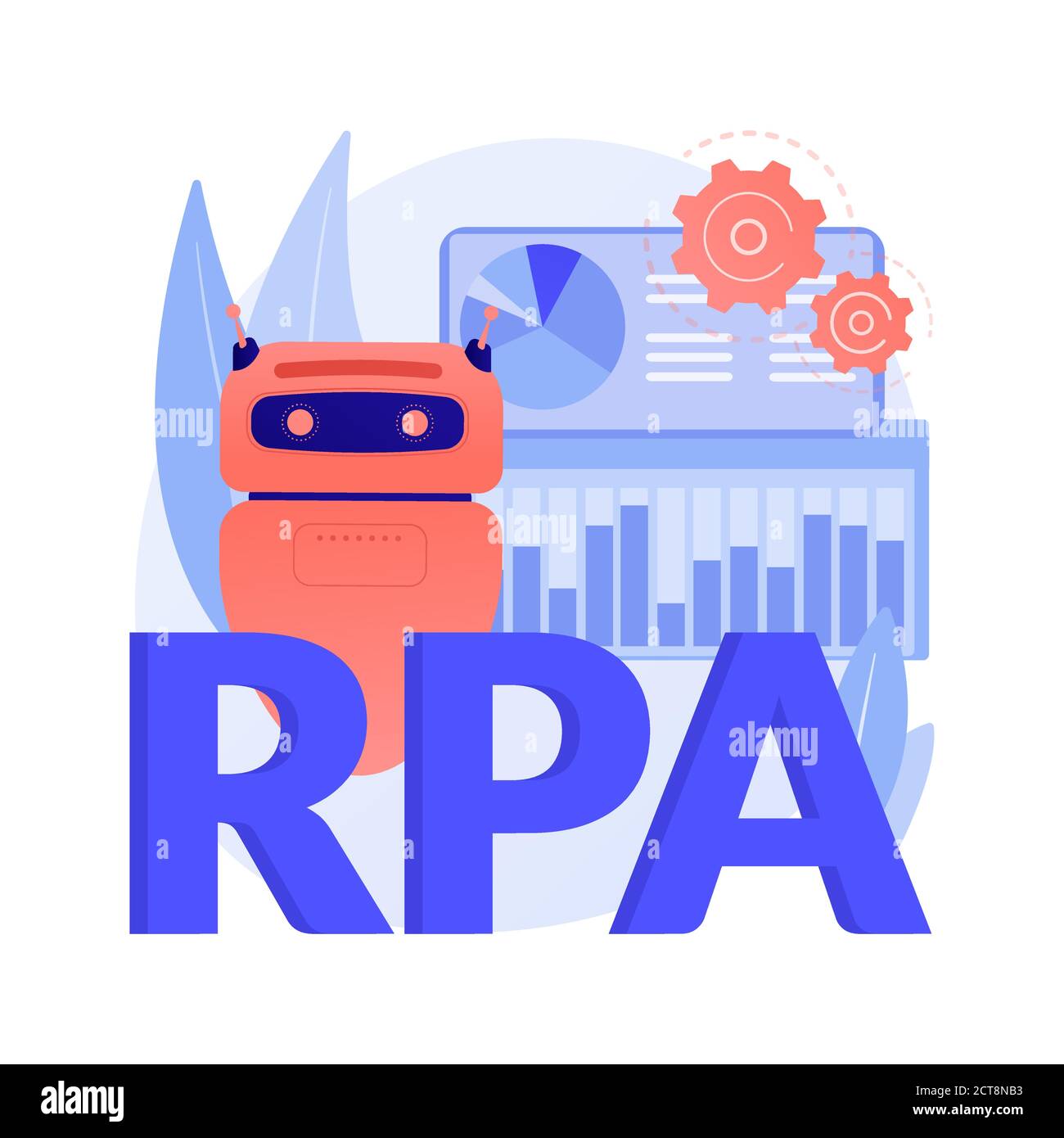Robotic process automation abstract concept vector illustration Stock ... Robotic process automation abstract concept vector illustration Stock ...