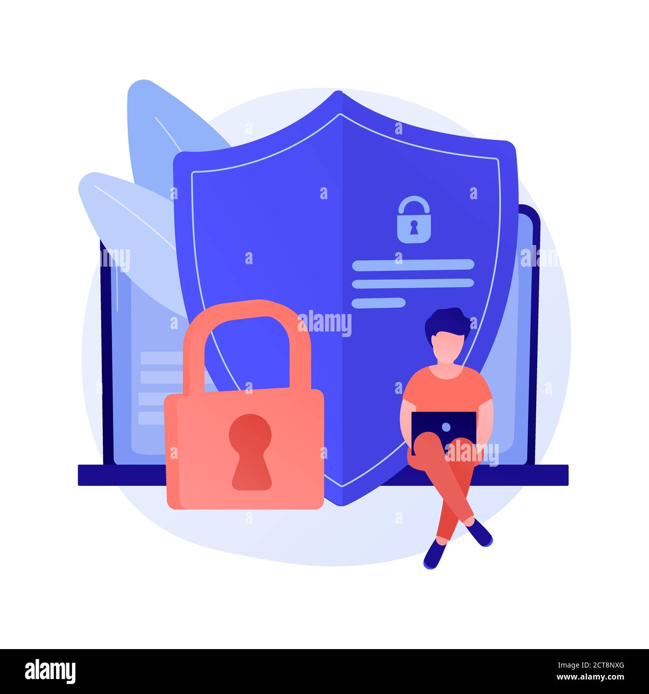 Data privacy abstract concept vector illustration Stock Vector Image ...
