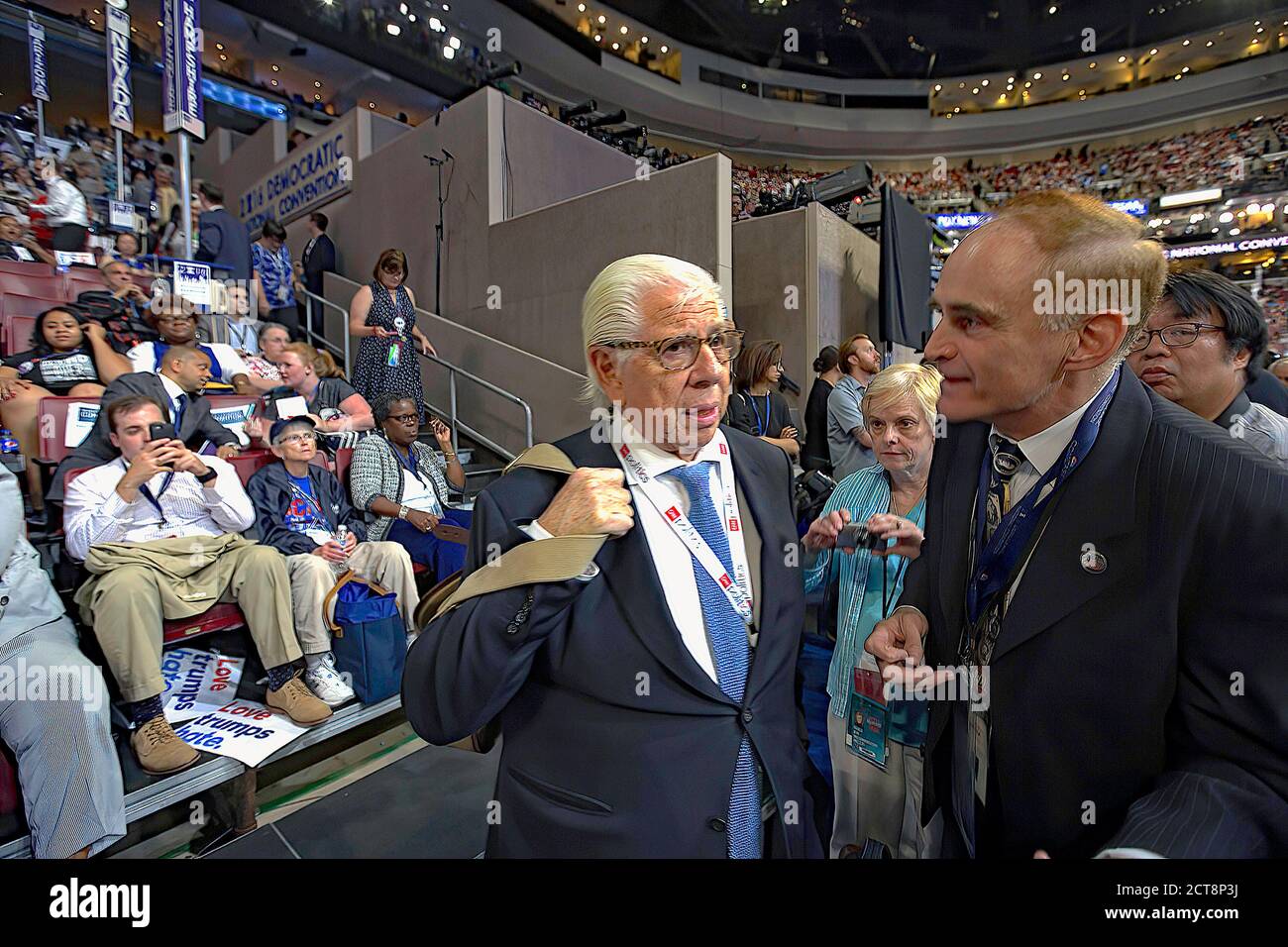 Philadelphia, Pennsylvania, USA, July 25, 2016Famed journalist Carl ...