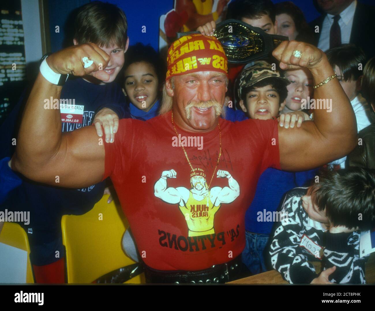 Hulk Hogan, 1990 Photo By John Barrett/PHOTOlink /MediaPunch Stock ...