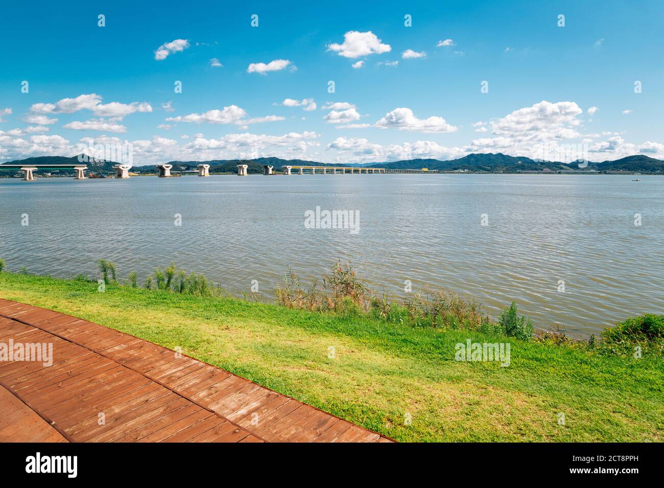 Pyeongtaek Lake Tourist Complex in Pyeongtaek, Korea Stock Photo - Alamy