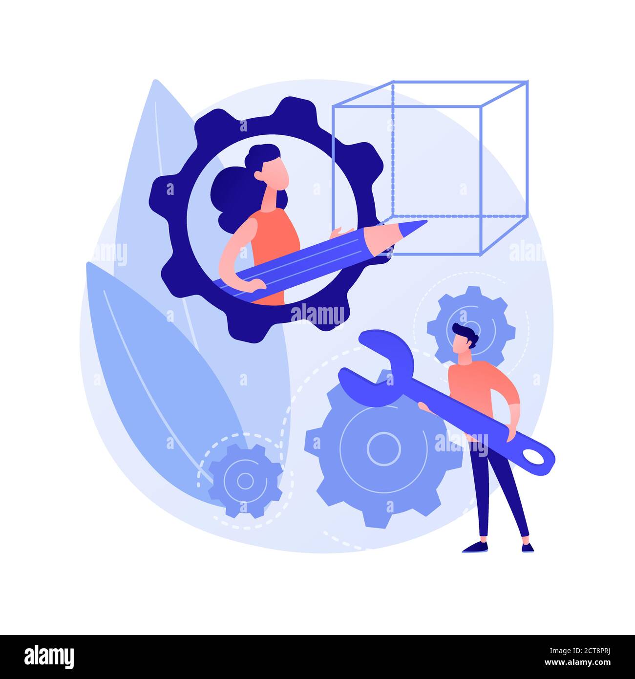STEM activities abstract concept vector illustration Stock Vector Image ...