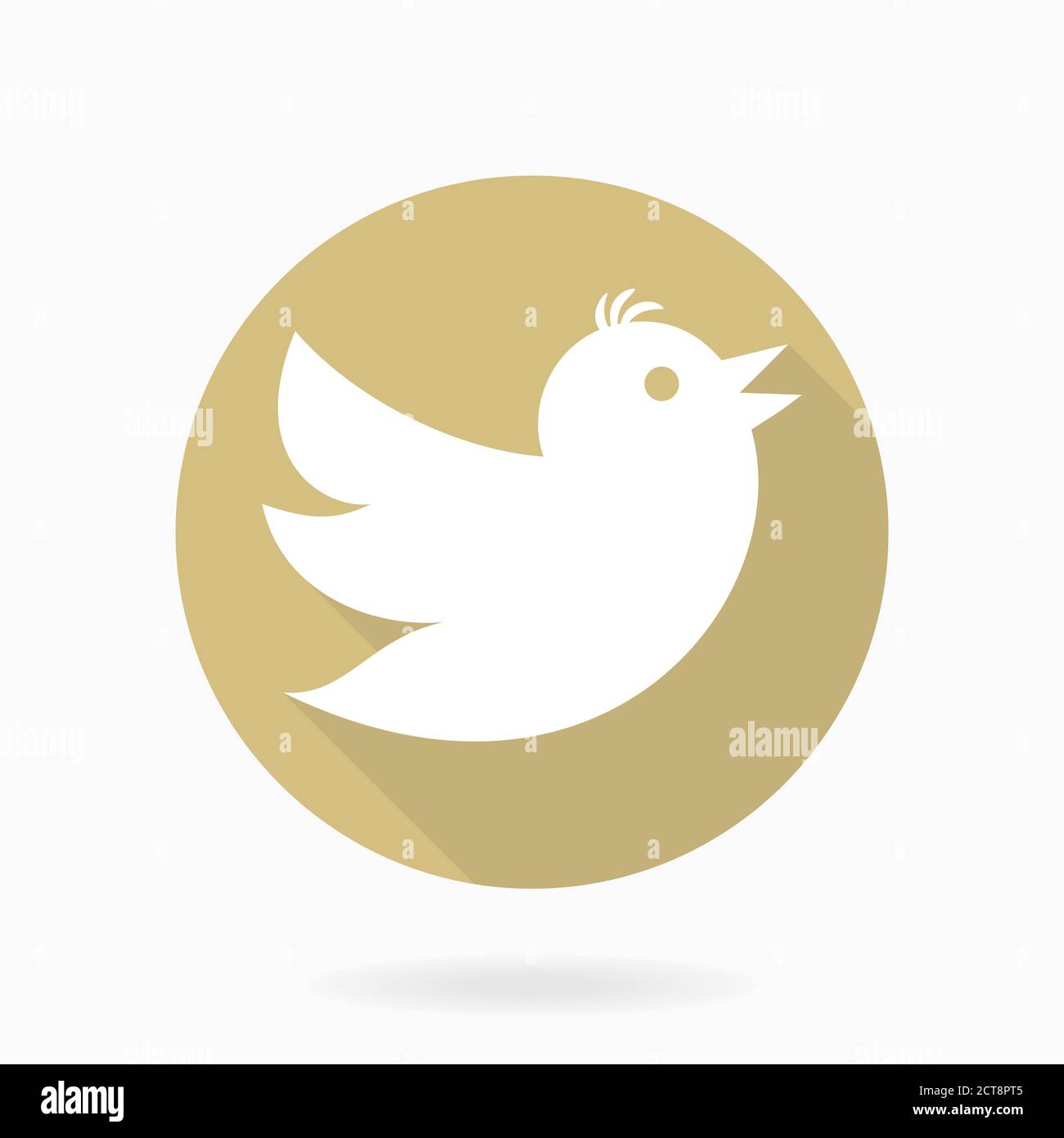 Flying Bird Vector Flat Icon Stock Vector Image & Art - Alamy