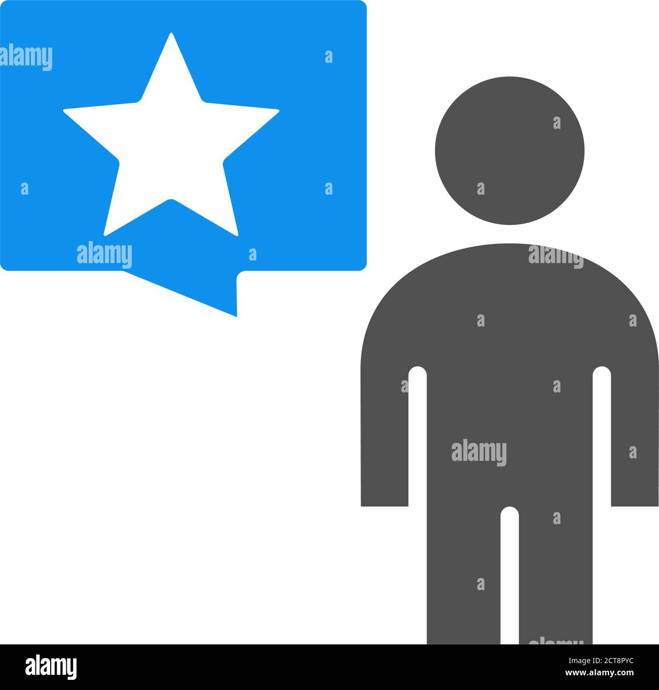 Online star rating review computer Cut Out Stock Images & Pictures - Alamy
