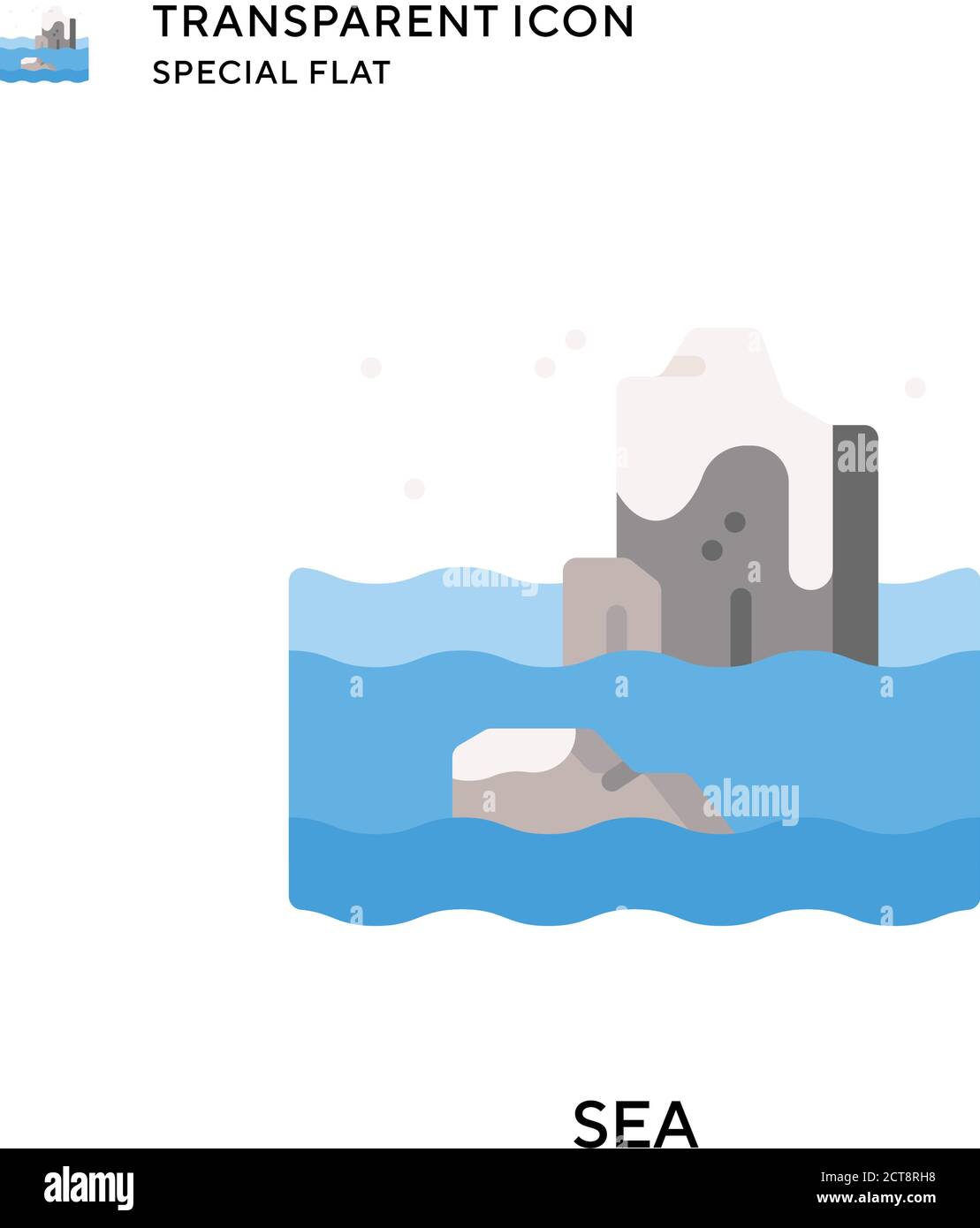 Aerial calm beach Stock Vector Images - Alamy