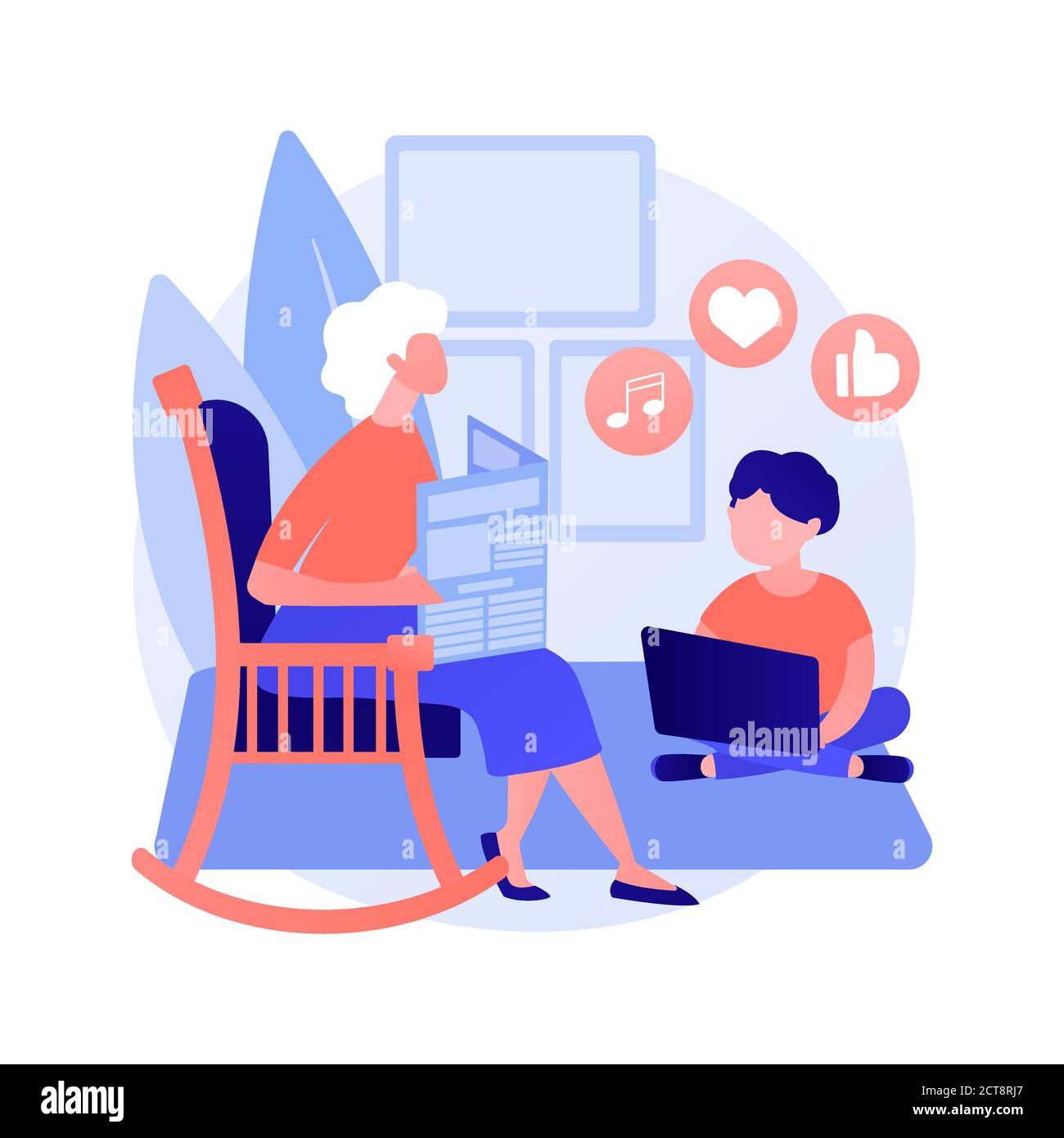 Generation gap abstract concept vector illustration Stock Vector Image ... Generation gap abstract concept vector illustration Stock Vector Image ...