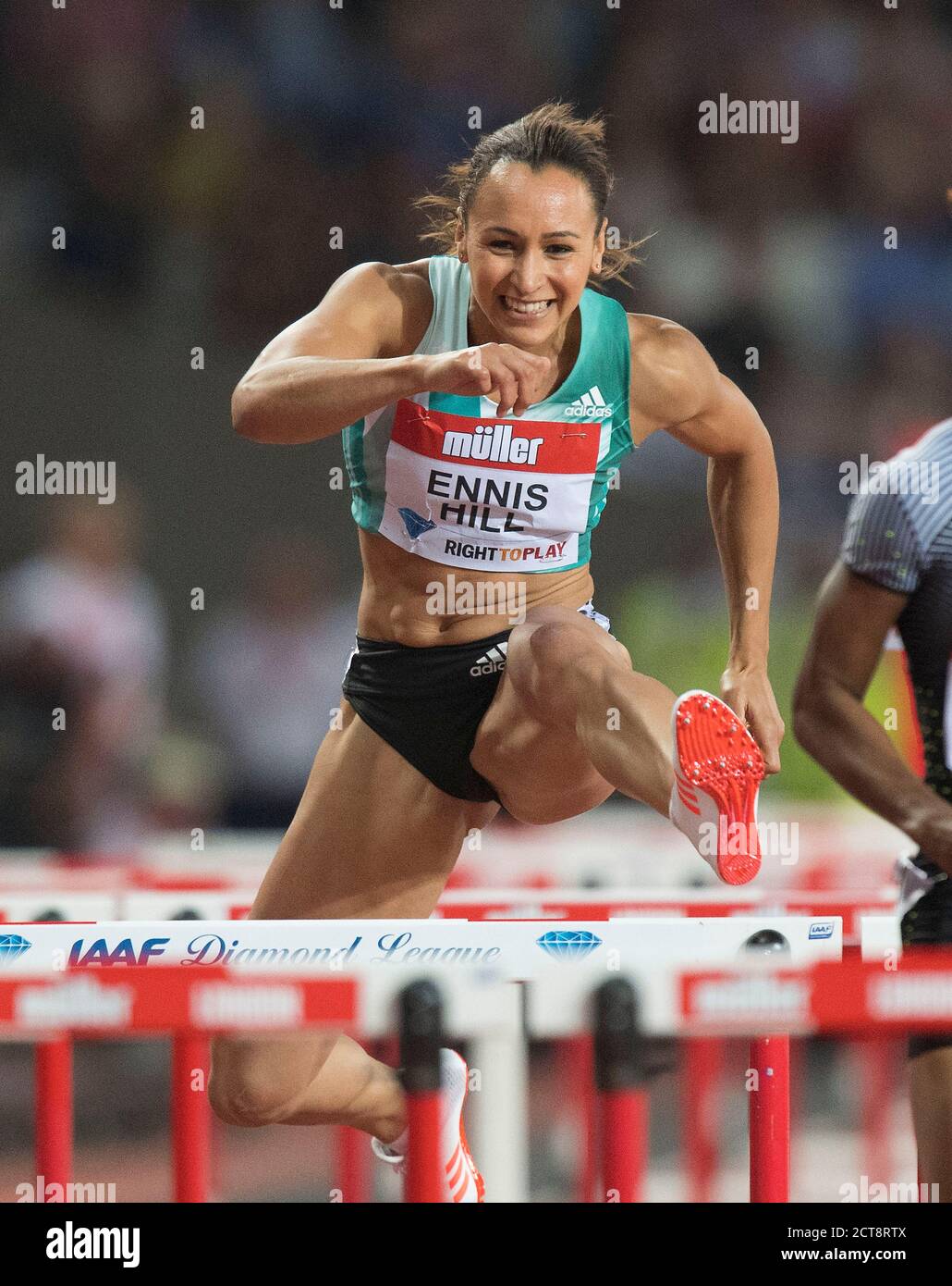 JESSICA ENNIS-HILL COMPETES IN THE WOMENS 100m HURDLES FINAL DIAMOND ...
