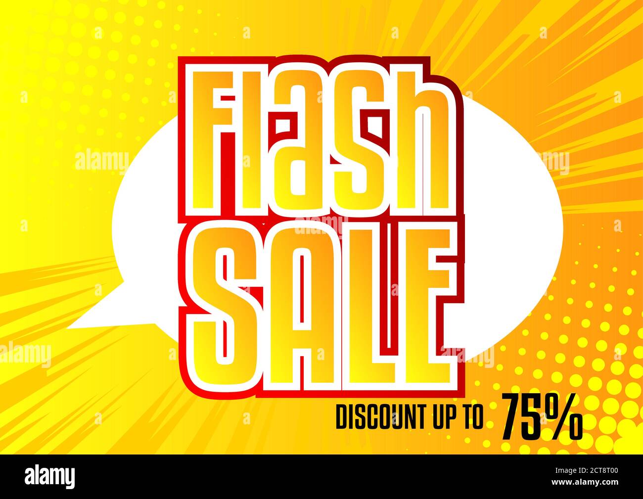 Comic book sale banner, social media post template. Cartoon colored ...