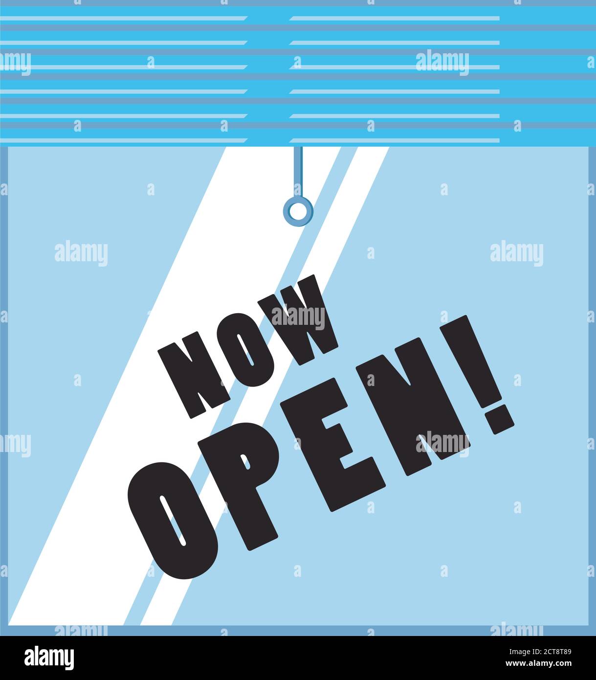 now open in window detailed style icon design of shopping and covid 19 ...