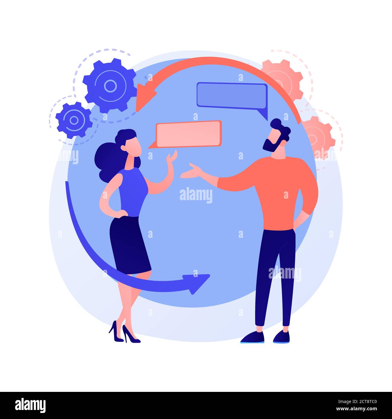 Social skills concept Stock Vector Images - Alamy