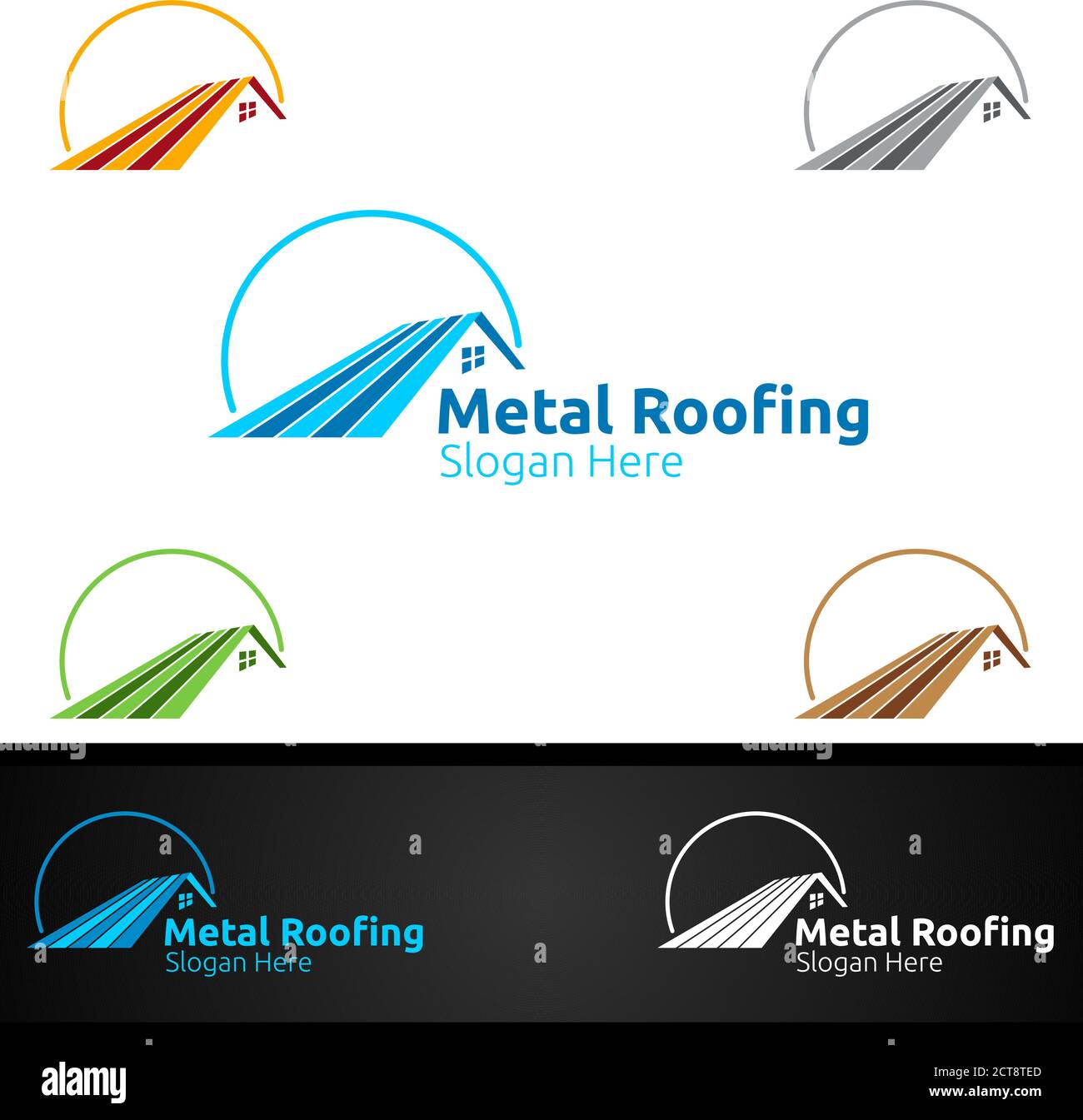 Corrugated aluminium Stock Vector Images - Alamy