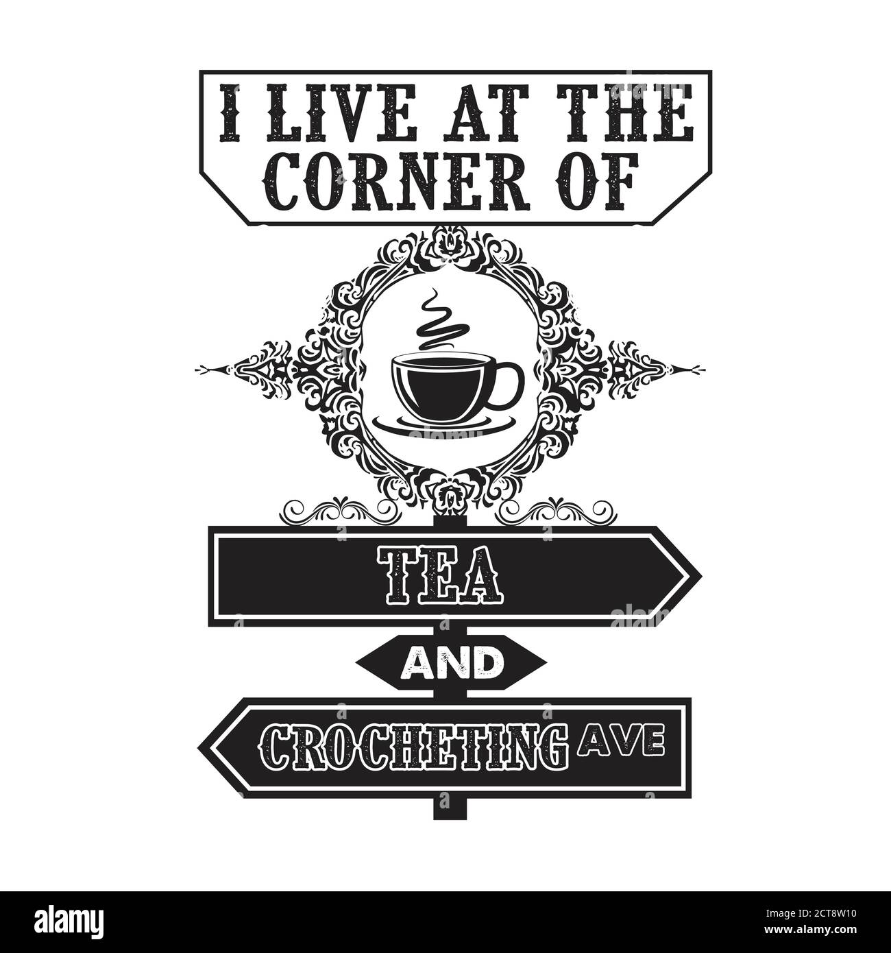 Good food life live Cut Out Stock Images & Pictures - Alamy