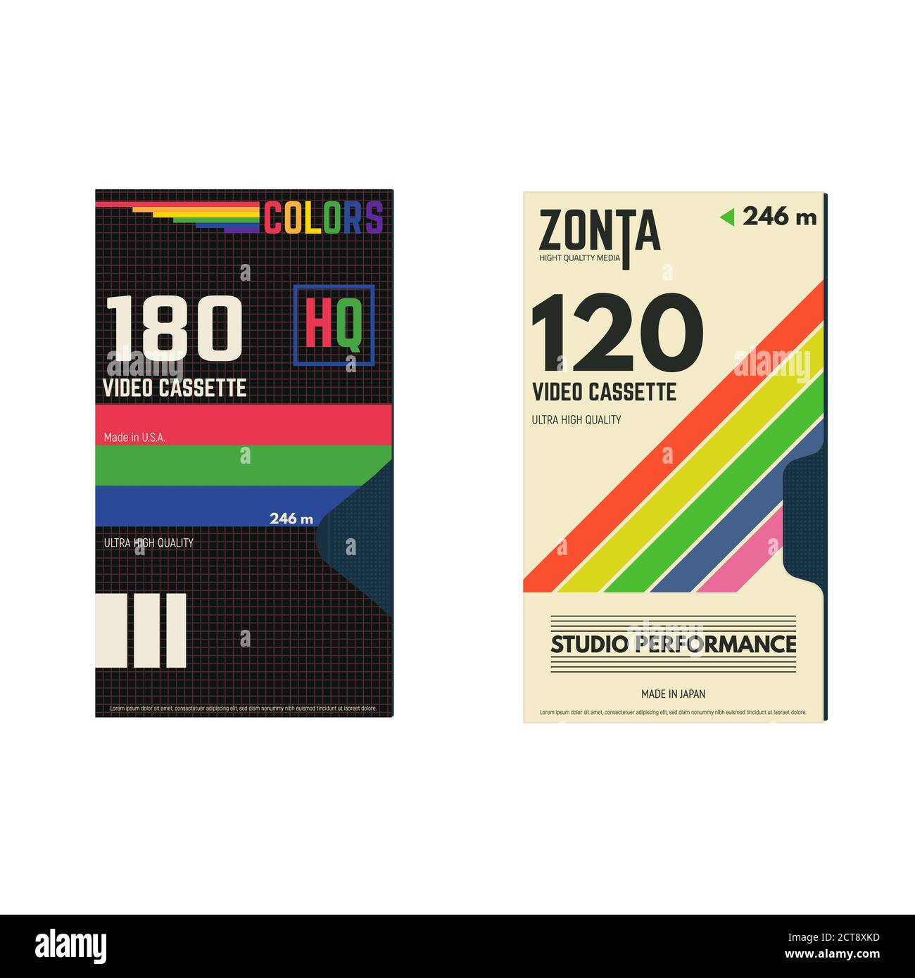 Vcr 1970s Stock Vector Images - Alamy