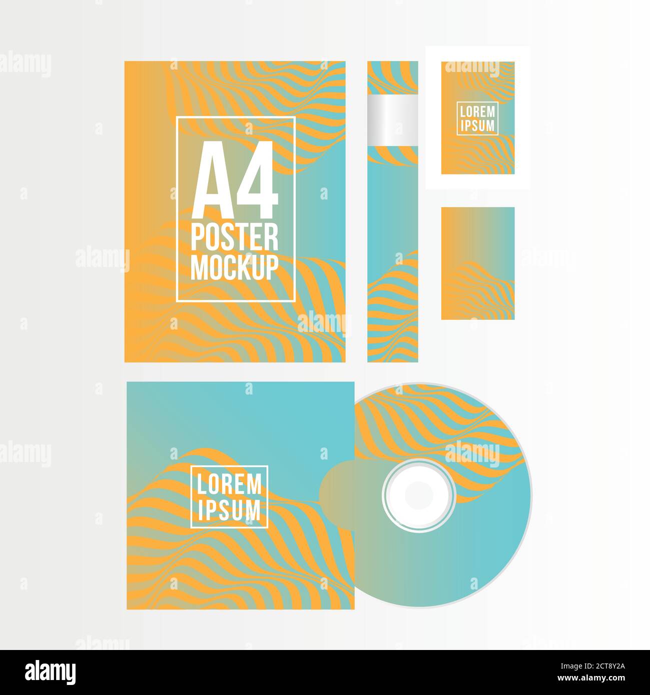 Cd poster Stock Vector Images - Alamy