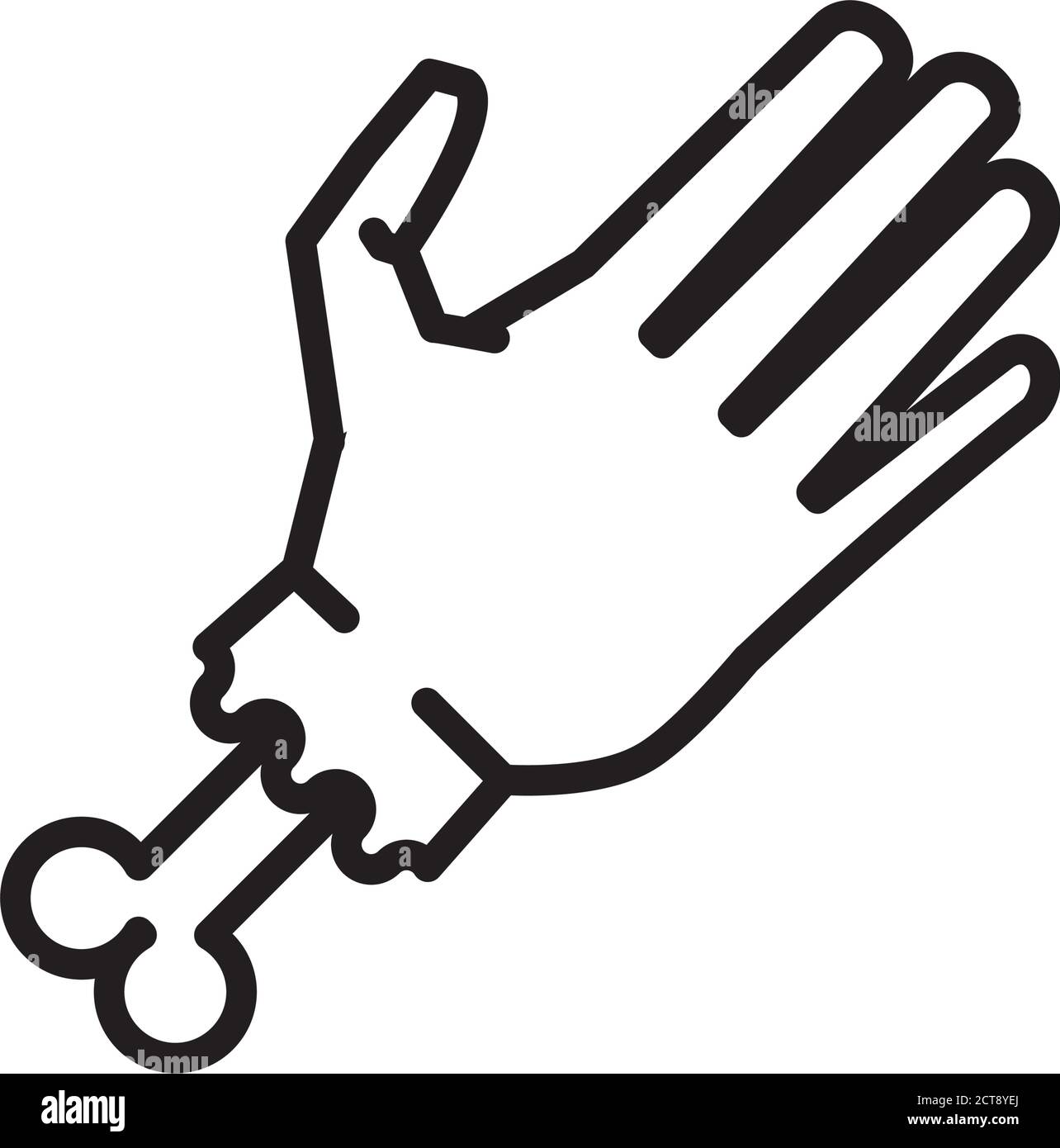 Cartoon severed hand hi-res stock photography and images - Alamy