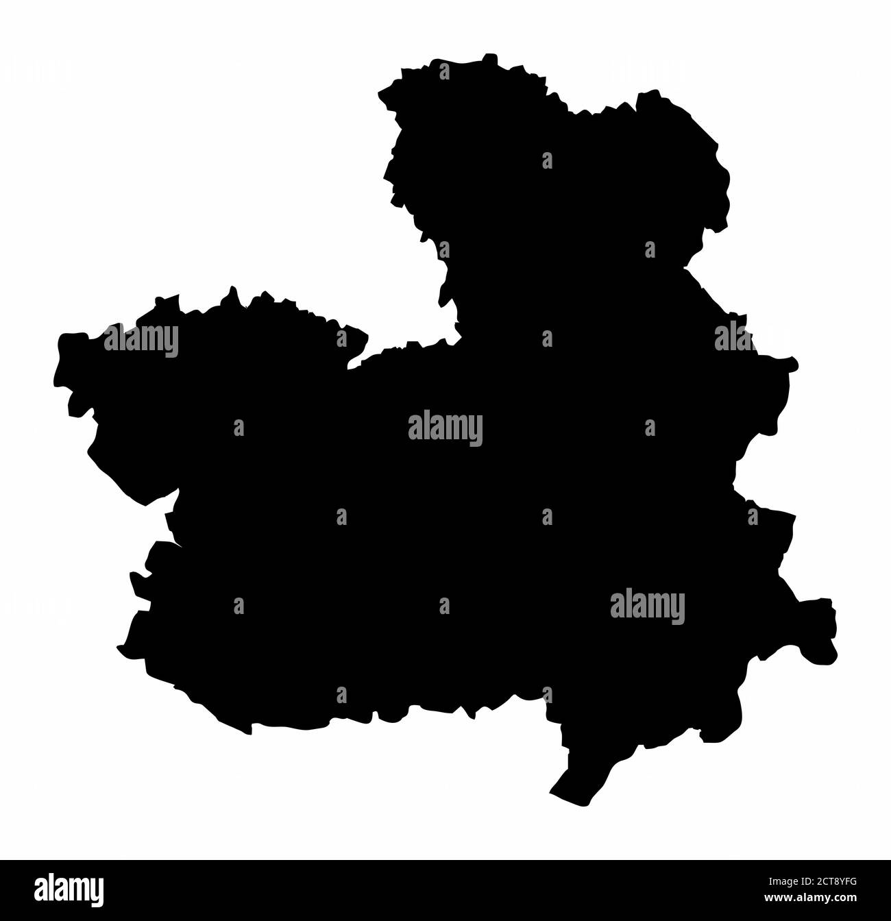 Map castilla la mancha Cut Out Stock Images & Pictures - Alamy