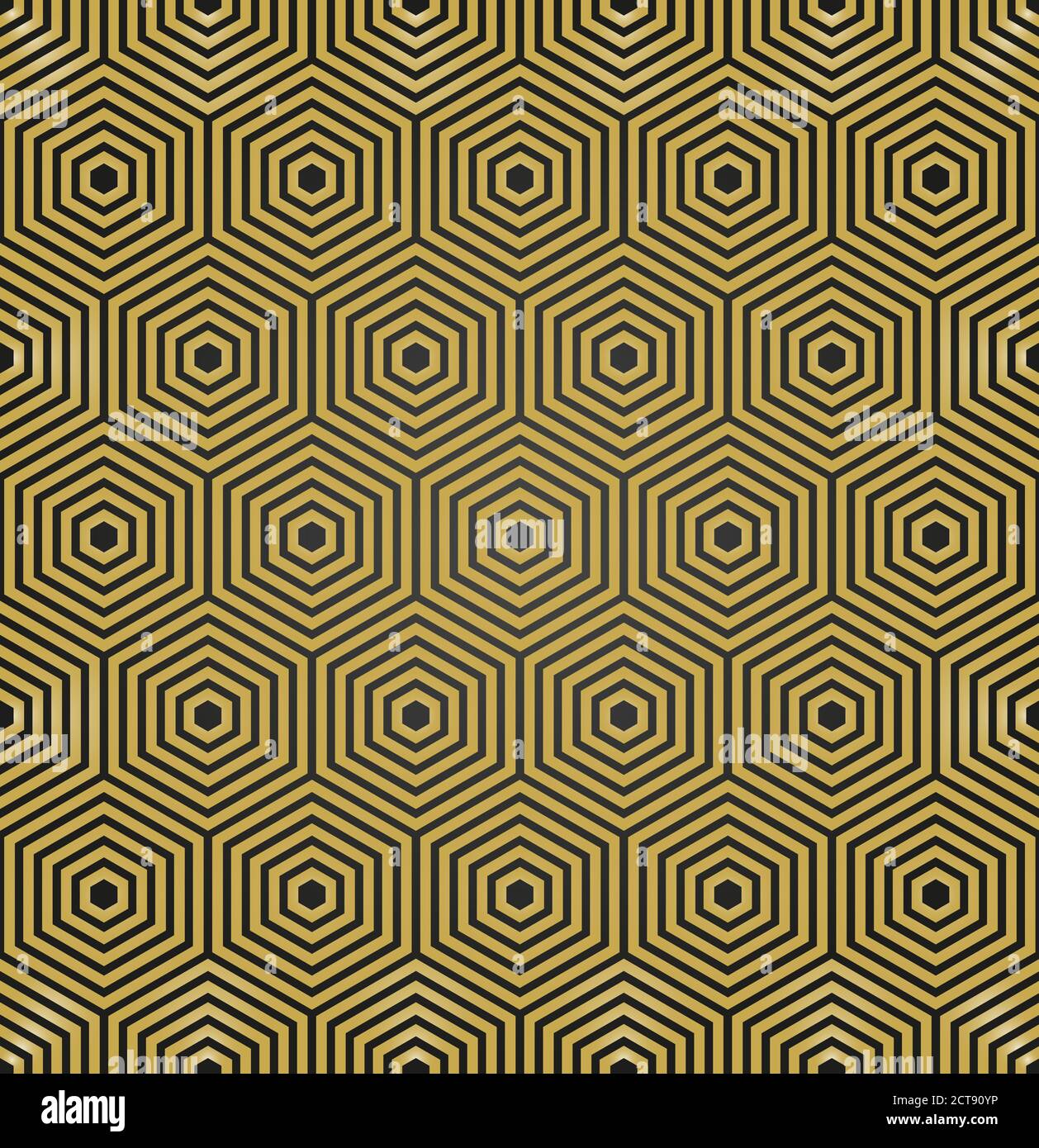 Seamless Hexagonal Vector Pattern Stock Vector Image & Art - Alamy
