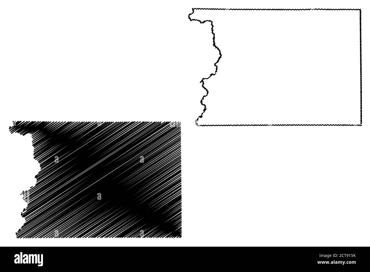 Sioux County, Iowa (U.S. county, United States of America, USA, U.S ...