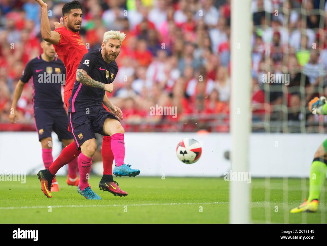 LIONEL MESSI LIVERPOOL FC v BARCELONA INTERNATIONAL CHAMPIONS CUP ...
