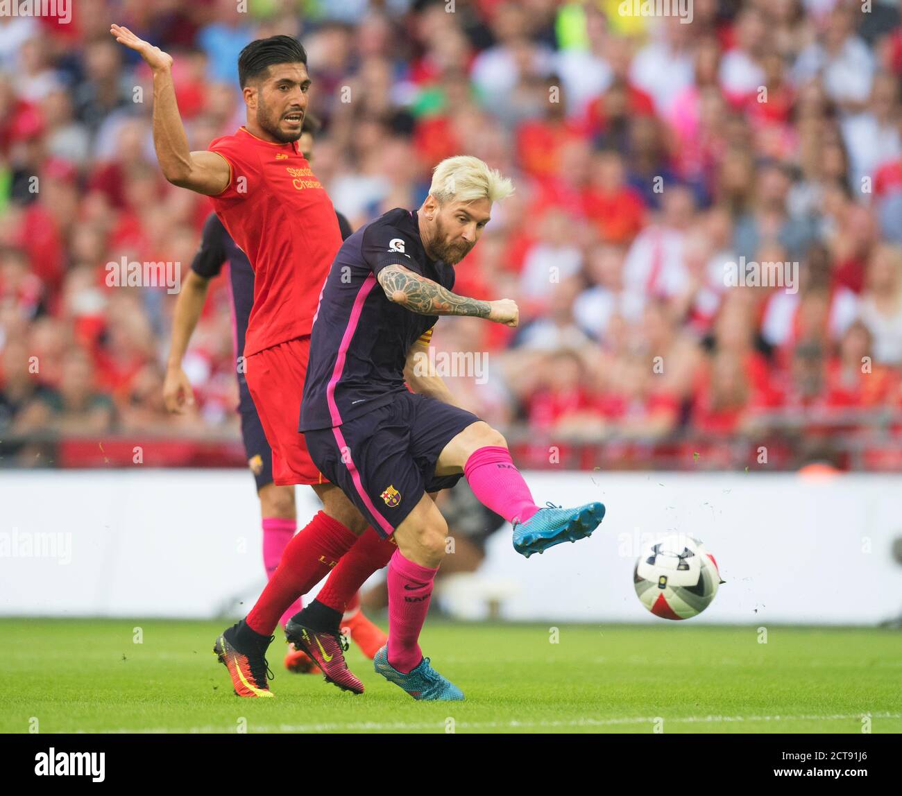 LIONEL MESSI LIVERPOOL FC v BARCELONA INTERNATIONAL CHAMPIONS CUP ...