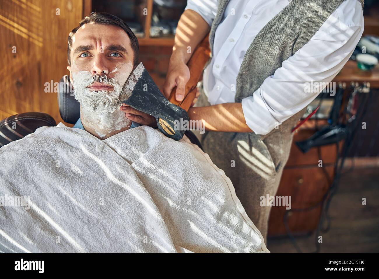 Concerned with appearance hi-res stock photography and images - Alamy
