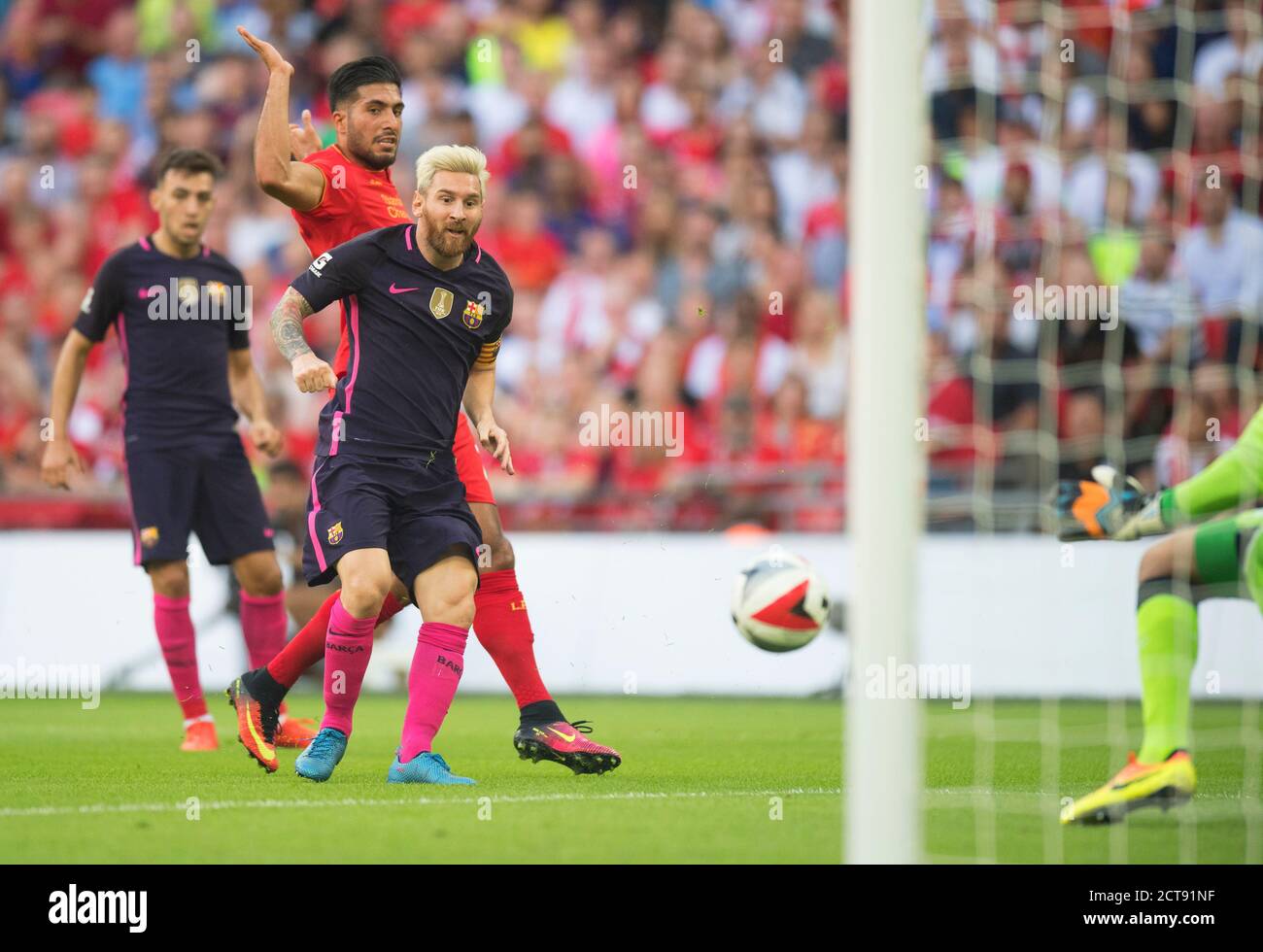 LIONEL MESSI LIVERPOOL FC v BARCELONA INTERNATIONAL CHAMPIONS CUP ...
