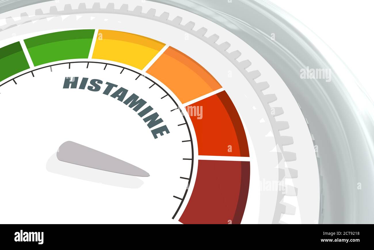 Histamine measuring process Stock Photo - Alamy