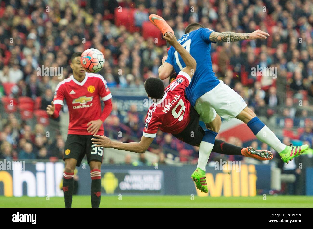 Overhead kick hi-res stock photography and images - Alamy