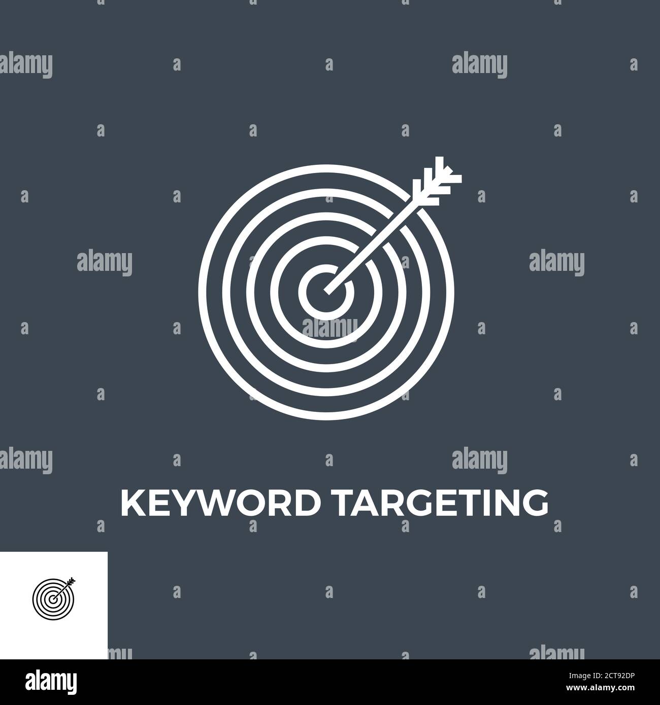 Keyword targeting Stock Vector Images - Alamy