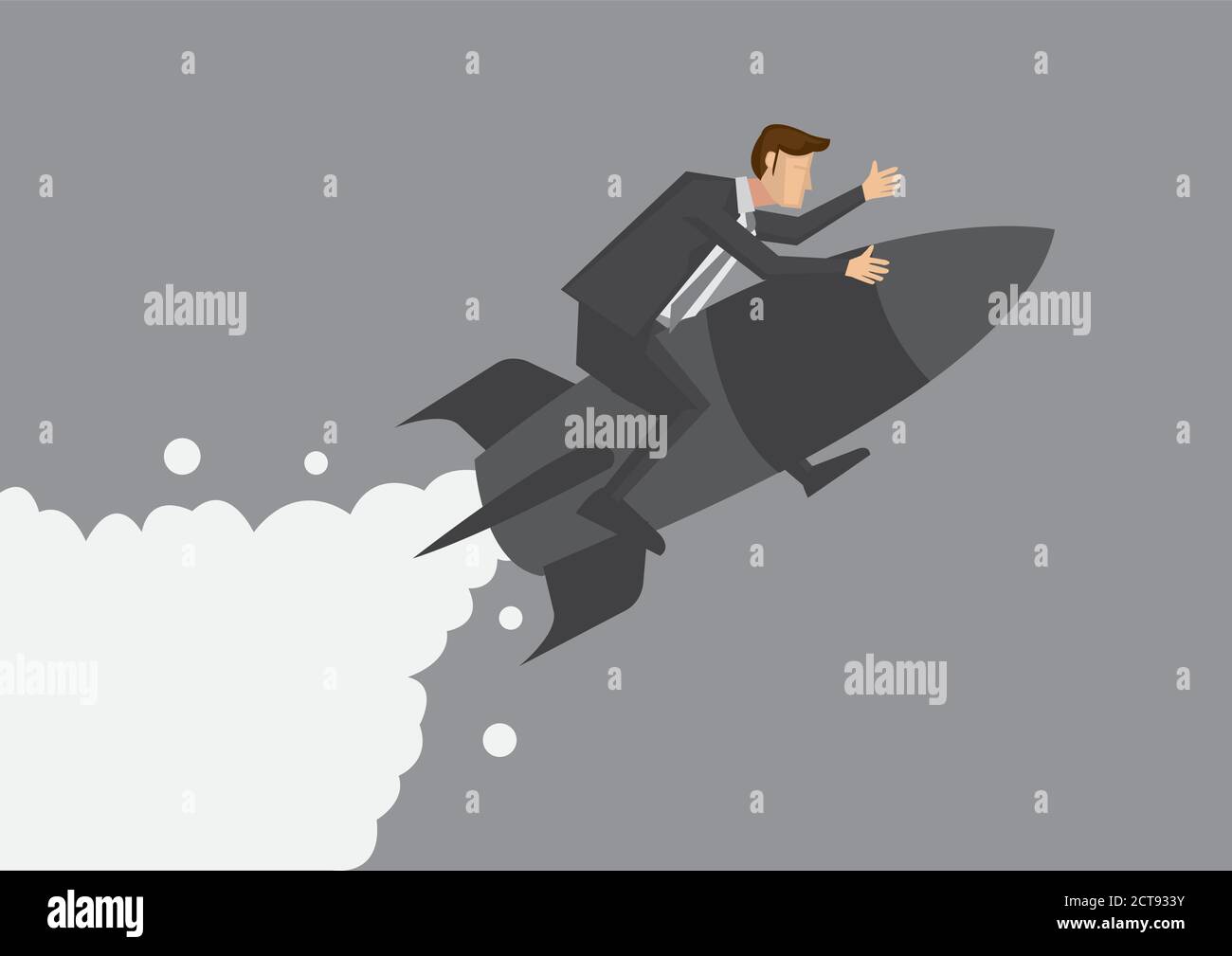 Metaphor off track Stock Vector Images - Alamy