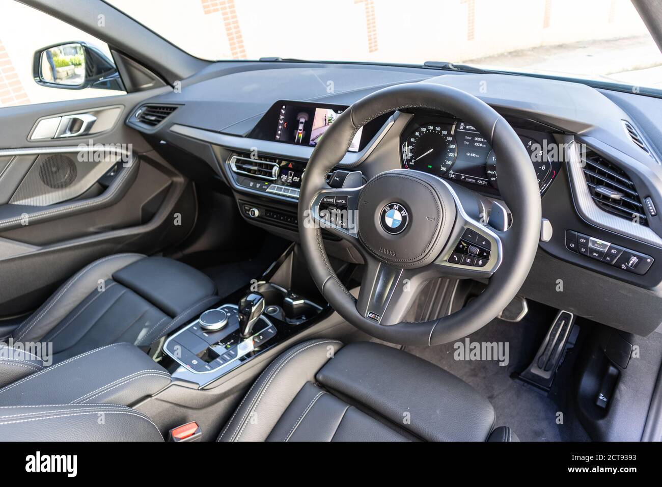 Hong Kong, China July 23, 2020 : BMW M235i Interior July 23 2020 in ...