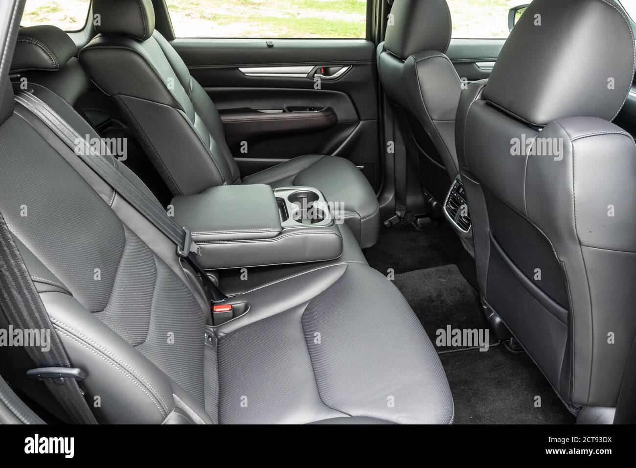 Hong Kong, China June 4, 2020 : Mazda CX-8 Interior June 4 2020 in Hong ...