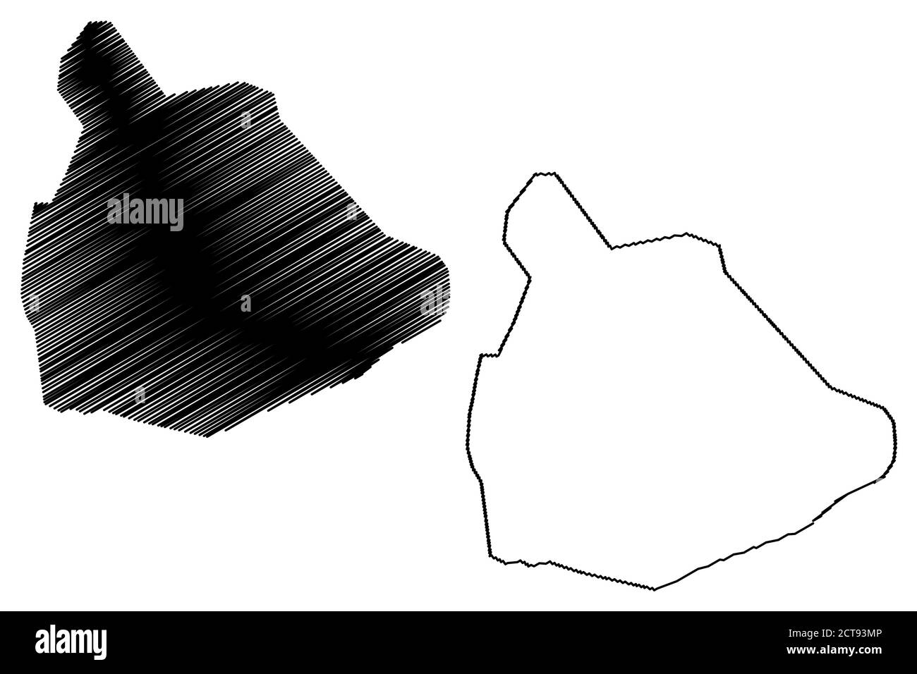 Oruro City (Plurinational State of Bolivia, Cercado Province) map ...