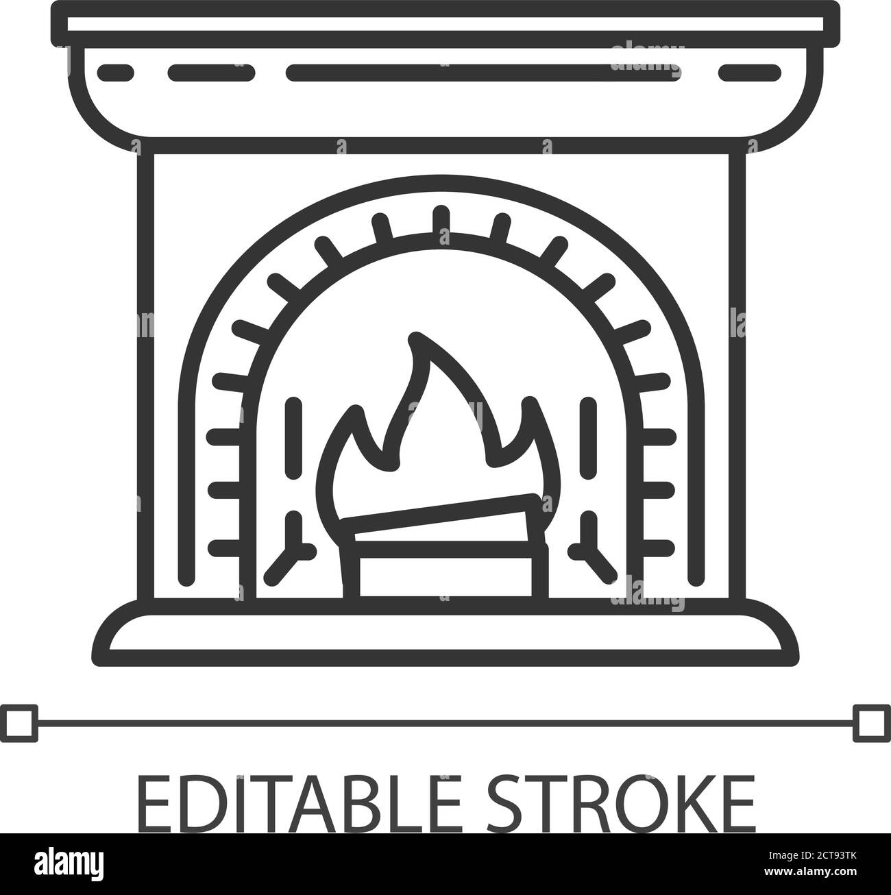 Drawing room fireplace Black and White Stock Photos & Images - Alamy