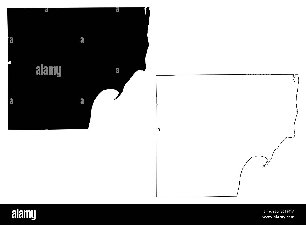 Iosco County, Michigan (U.S. county, United States of America, USA, U.S ...
