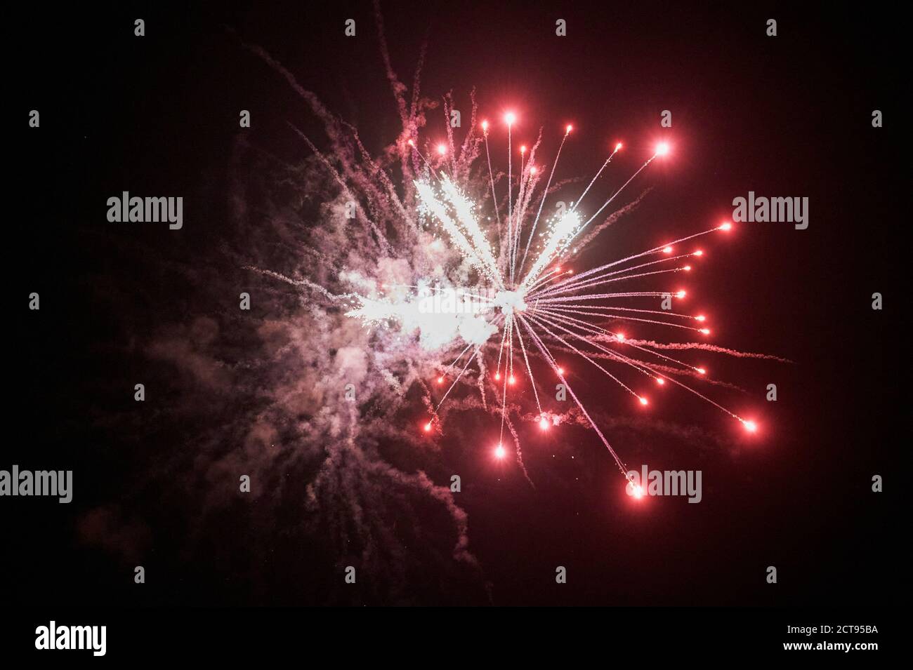 abstract colorful bright fireworks background for celebrate Stock Photo ...