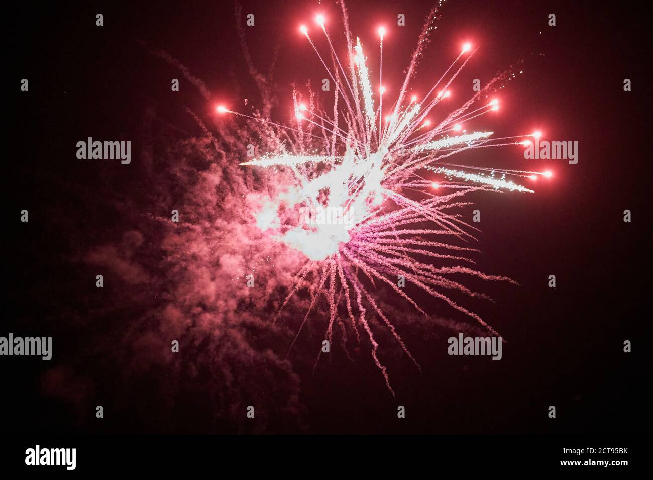 abstract colorful bright fireworks background for celebrate Stock Photo ...