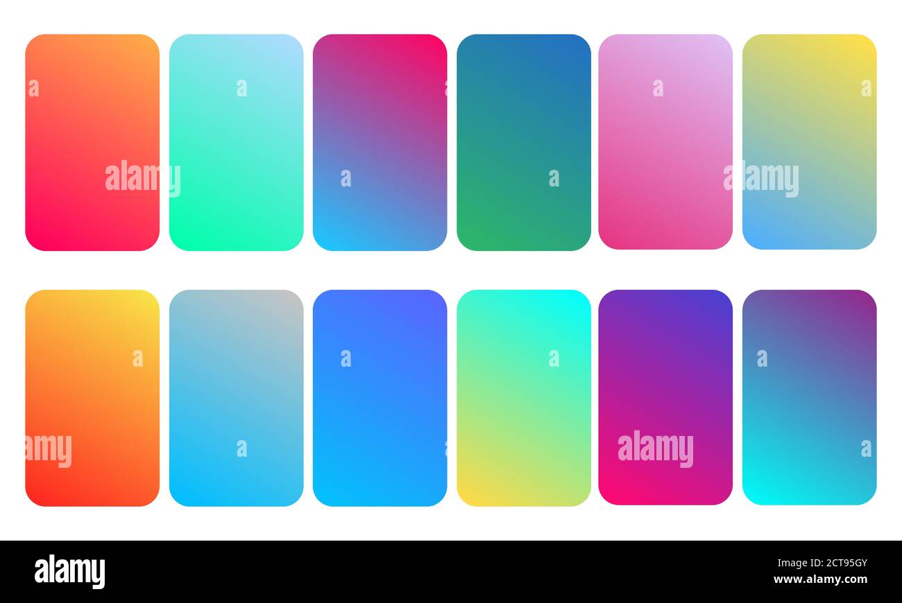 Abstract bright colorful vector gradients collection Vector Stock ... Abstract bright colorful vector gradients collection Vector Stock ...