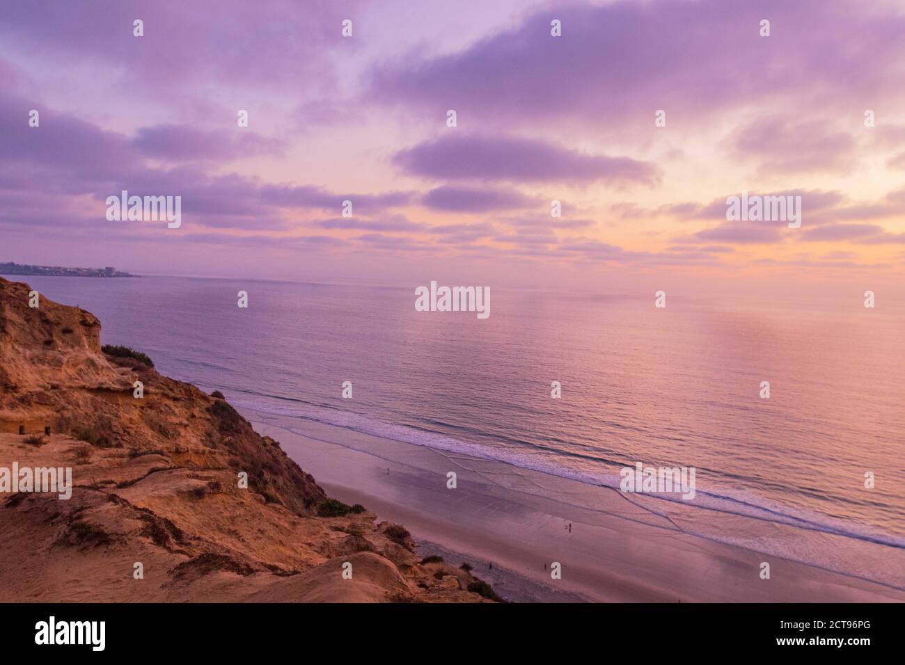 La Jolla California Usa 21st Sep 2020 People Enjoyed The Sunset At