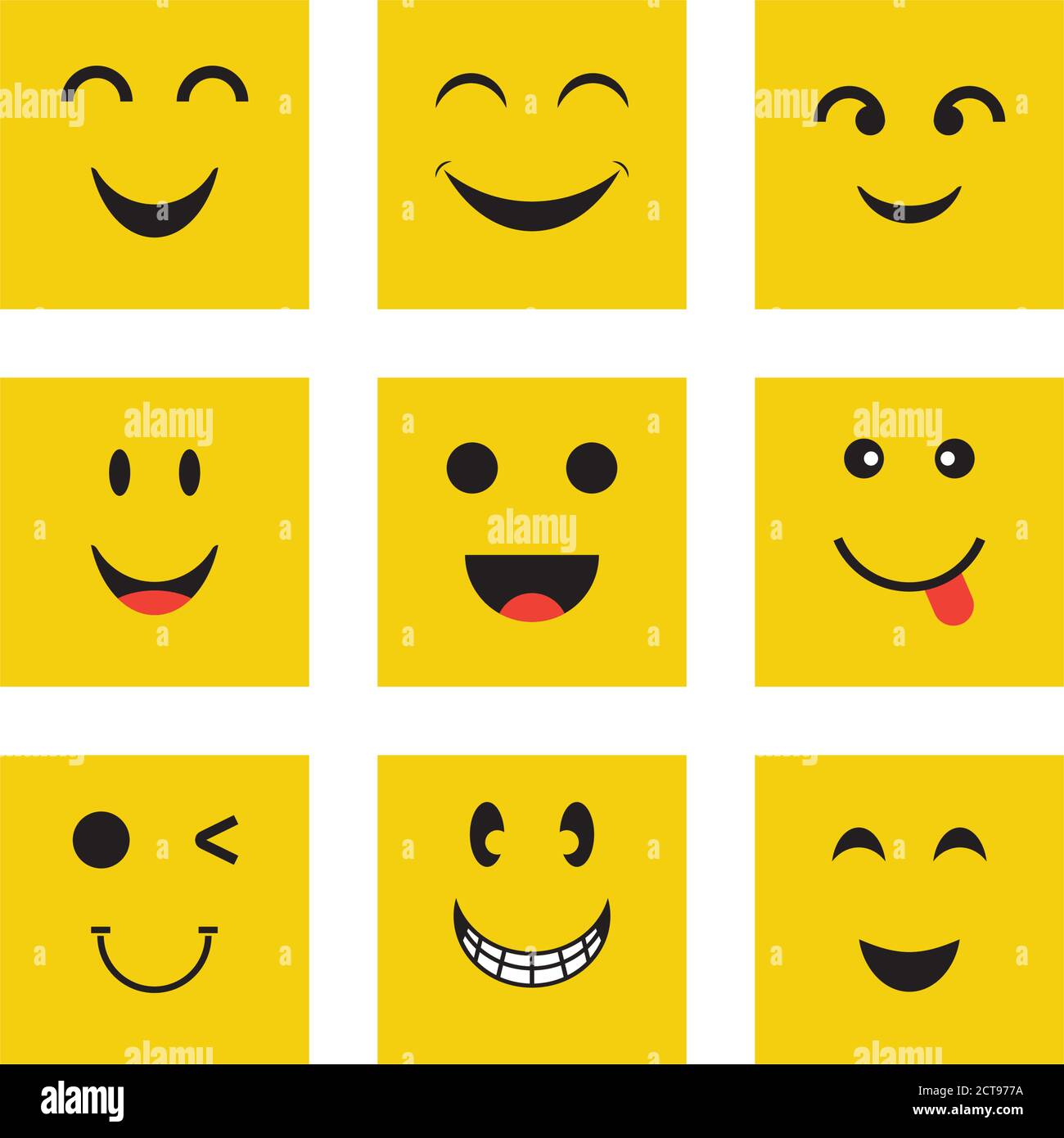 Expression illustration Stock Vector Images - Alamy