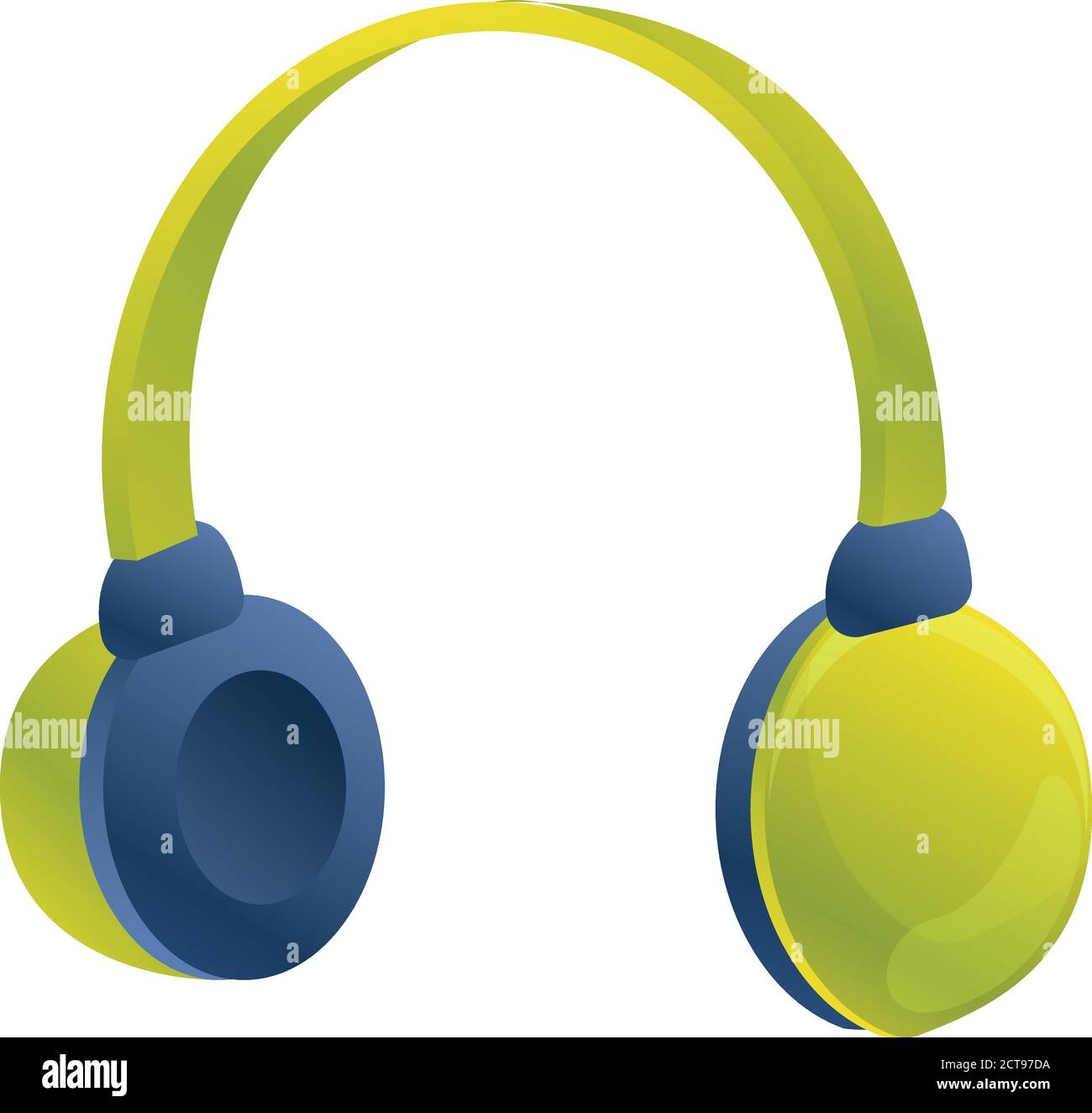 Gaming headset icon. Cartoon of gaming headset vector icon for web ...