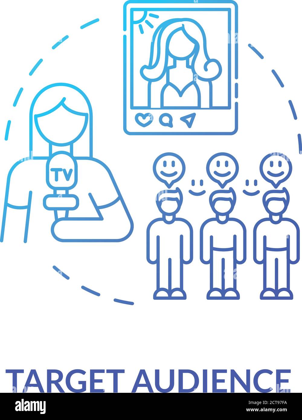 General audience Stock Vector Images - Alamy