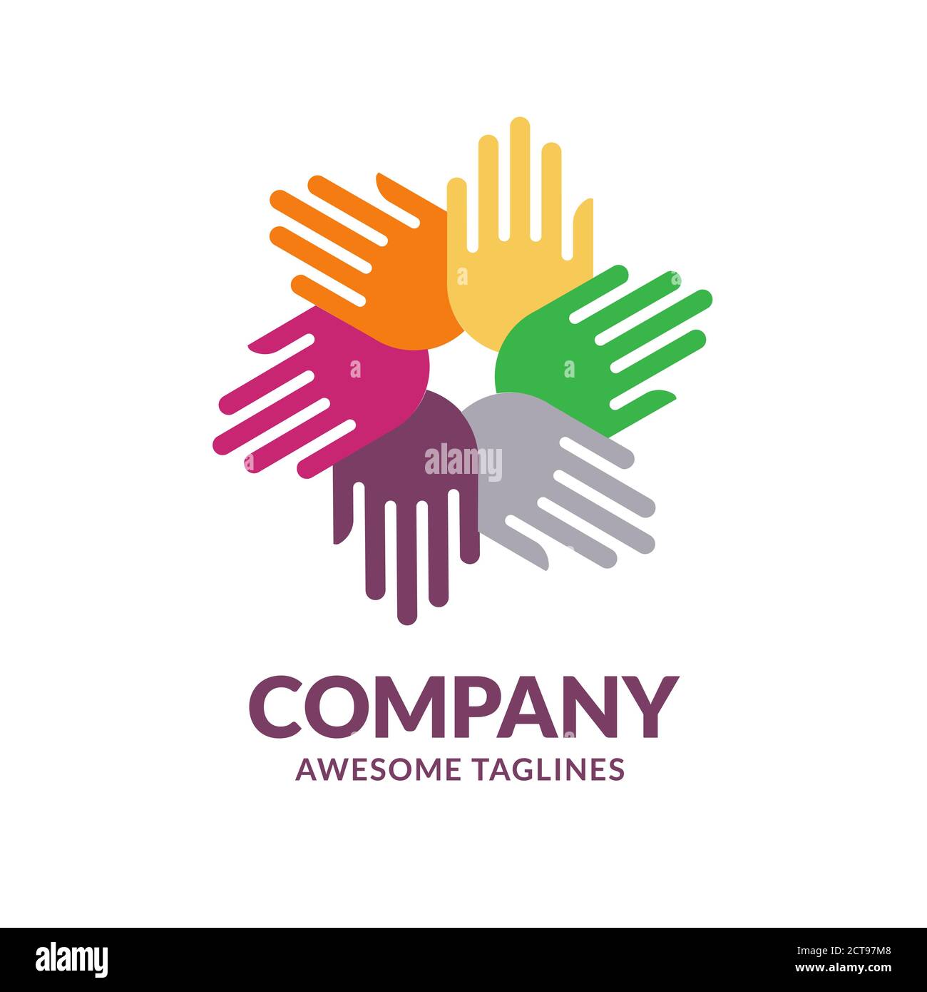 Charity Logos With Hands