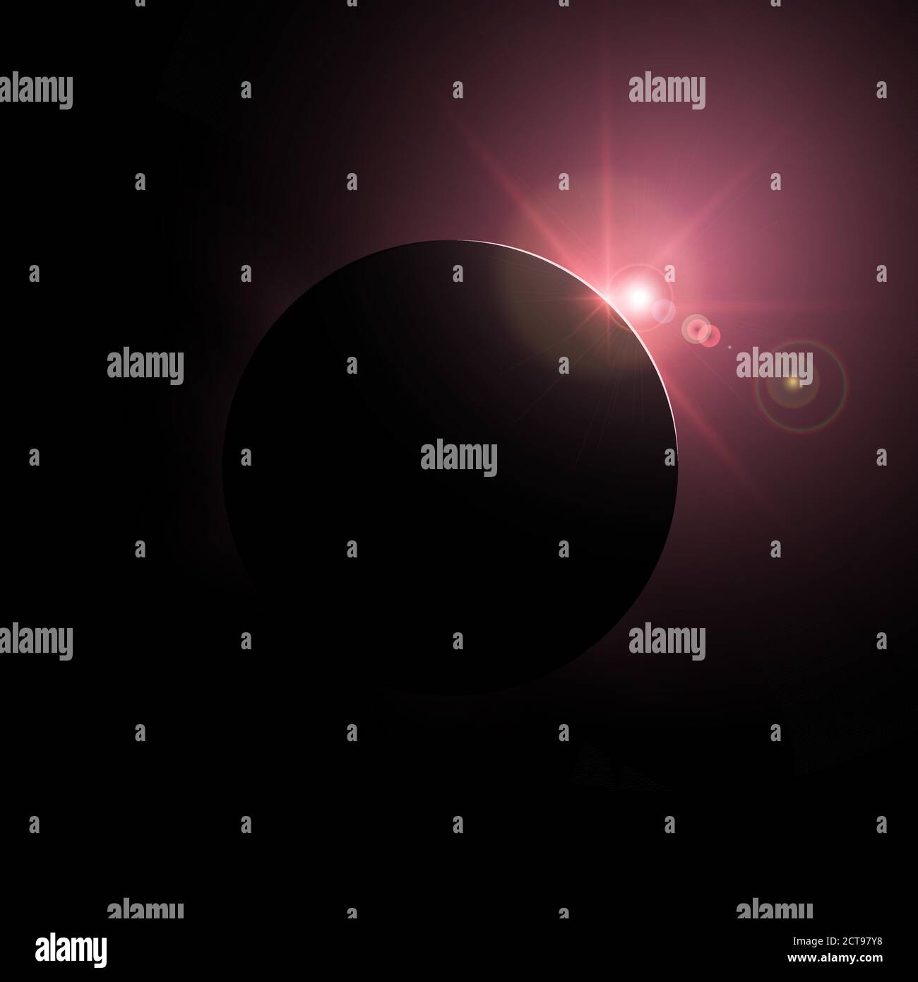 Abstract sunrise for wallpaper. Technology design. Earth planet ...