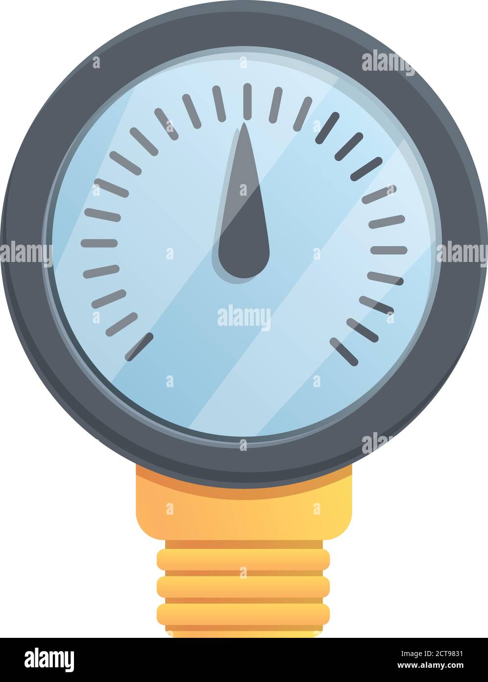 Valve manometer icon. Cartoon of valve manometer vector icon for web ...