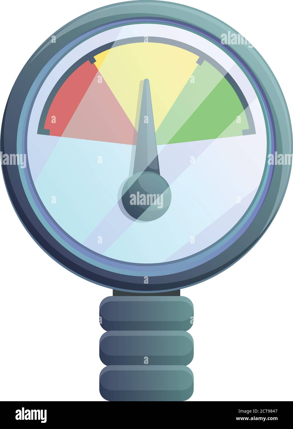 Colorful manometer icon. Cartoon of colorful manometer vector icon for ...