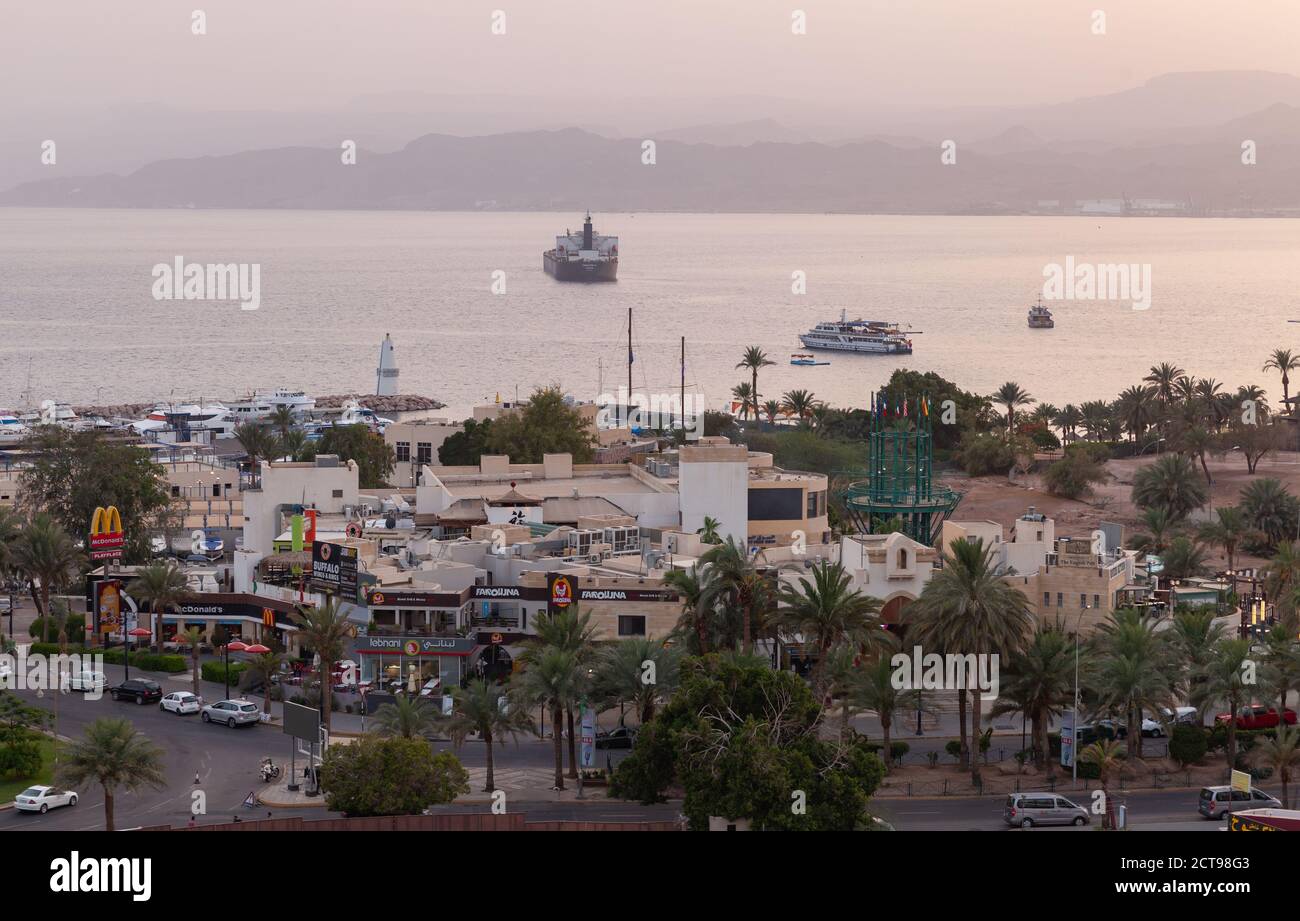 Jordan aqaba aerial hi-res stock photography and images - Alamy