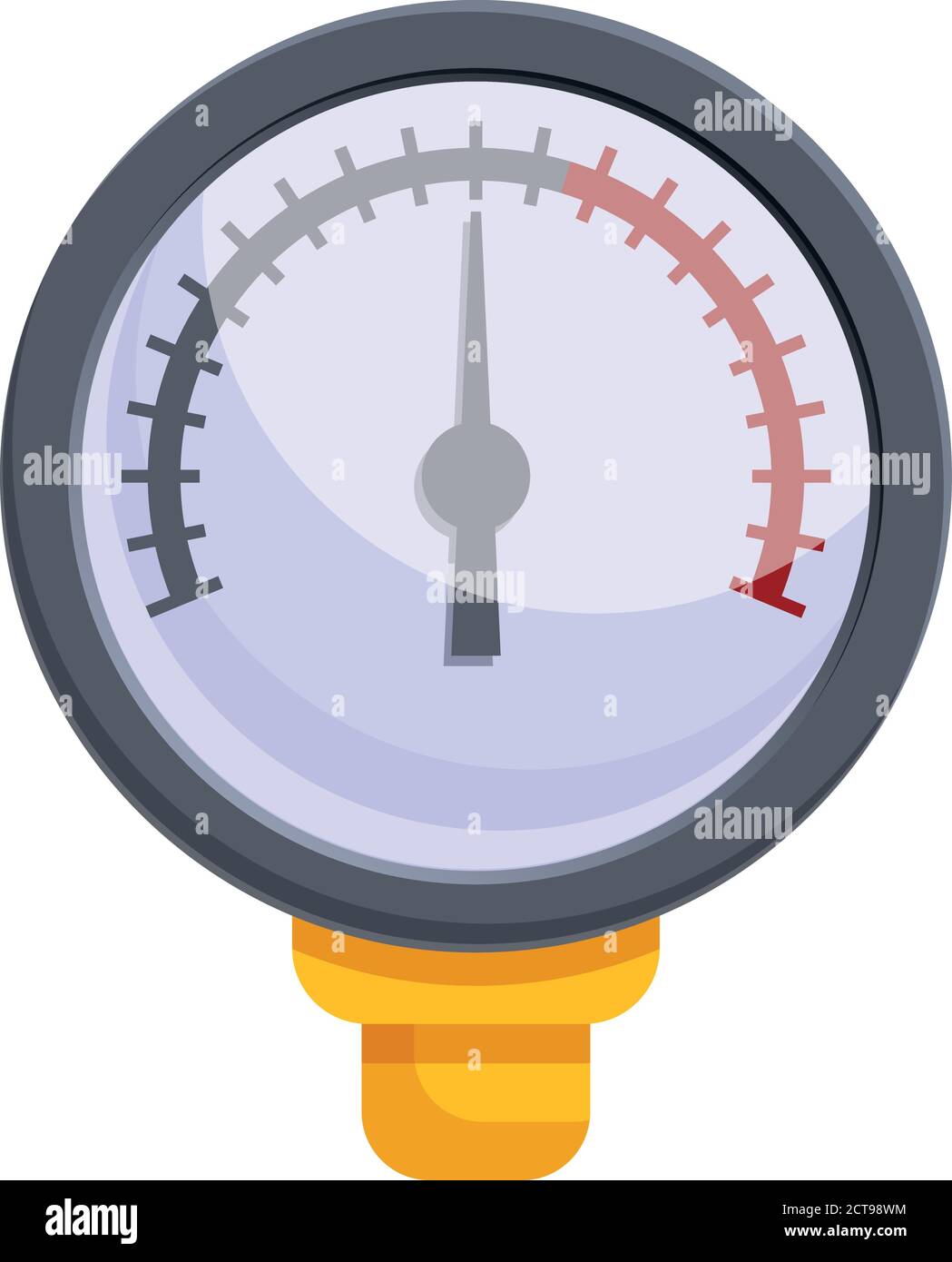 Temperature manometer icon. Cartoon of temperature manometer vector ...